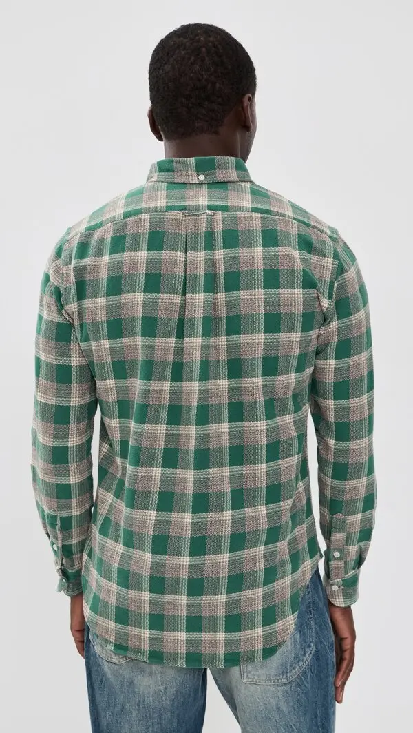 Gitman Bros Brushed Winter Madras Shirt