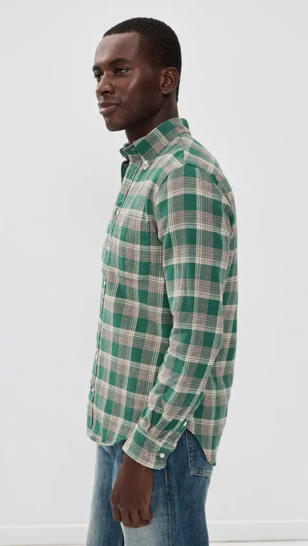 Gitman Bros Brushed Winter Madras Shirt