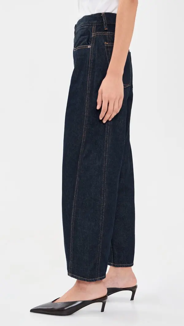 Good American Vintage Barrel Ankle Jeans