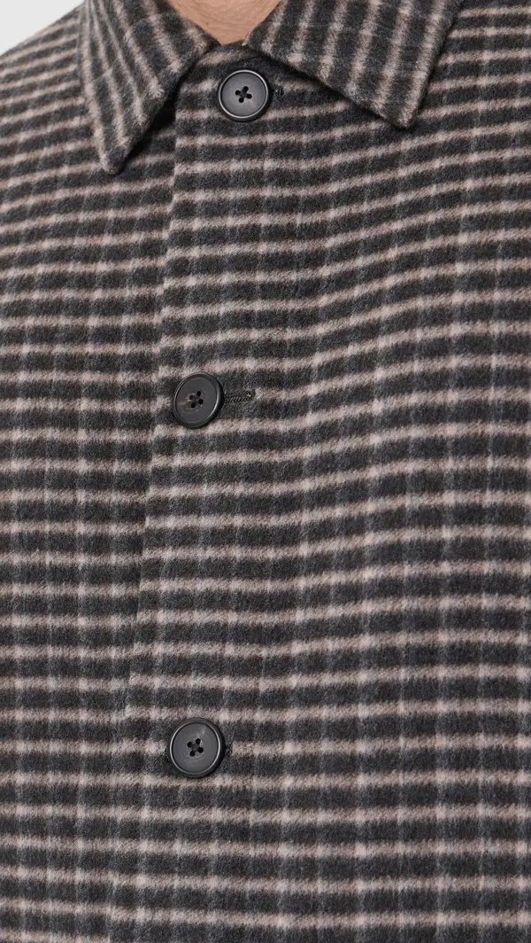 Theory Short Jacket In Double Faced Wool
