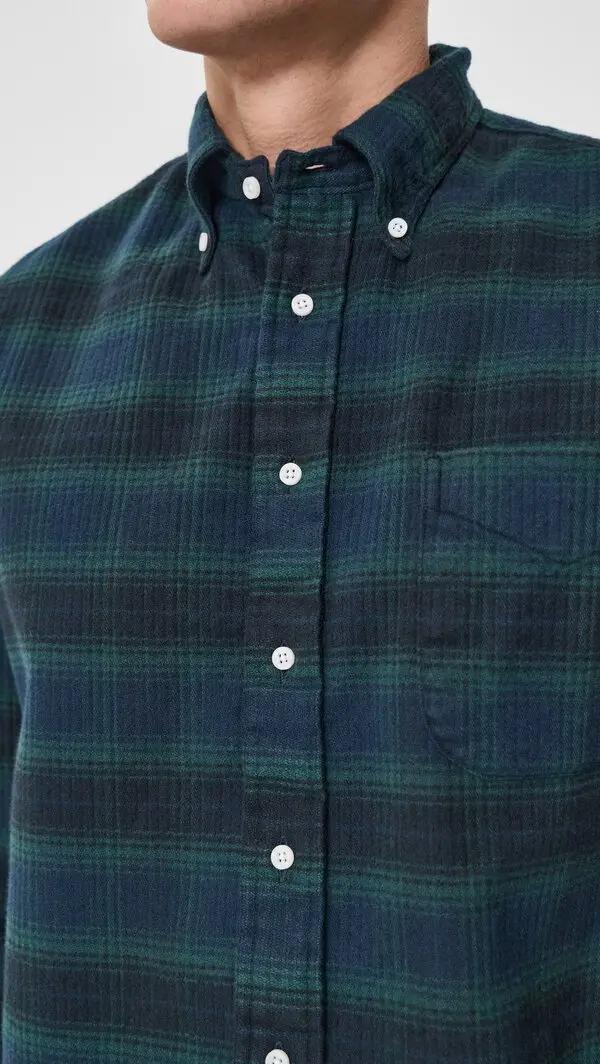 Gitman Bros Heavy Pique Flannel Shirt