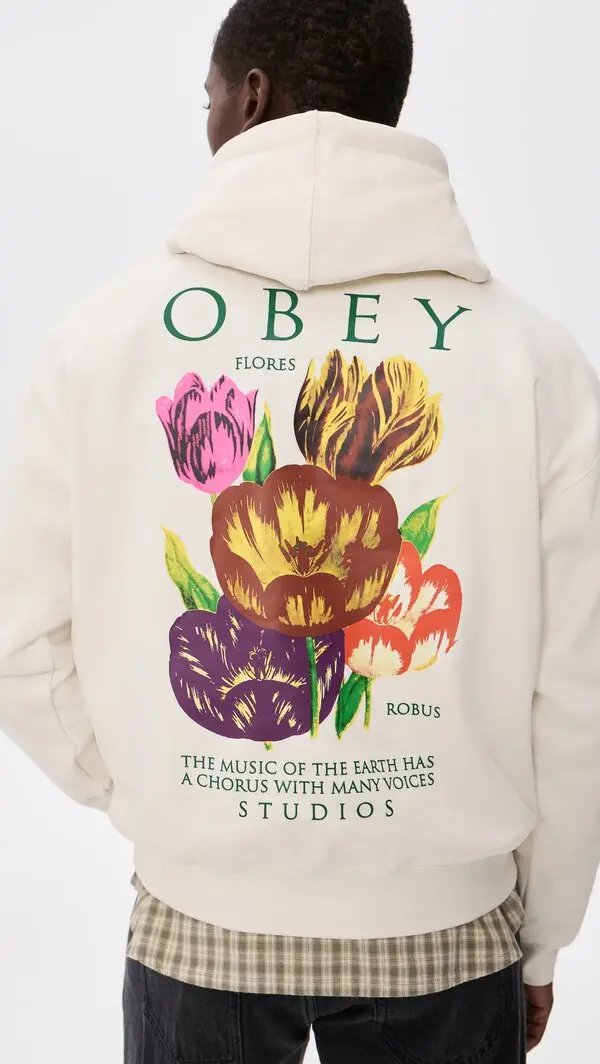 Obey Flores Robus Hooded Sweatshirt