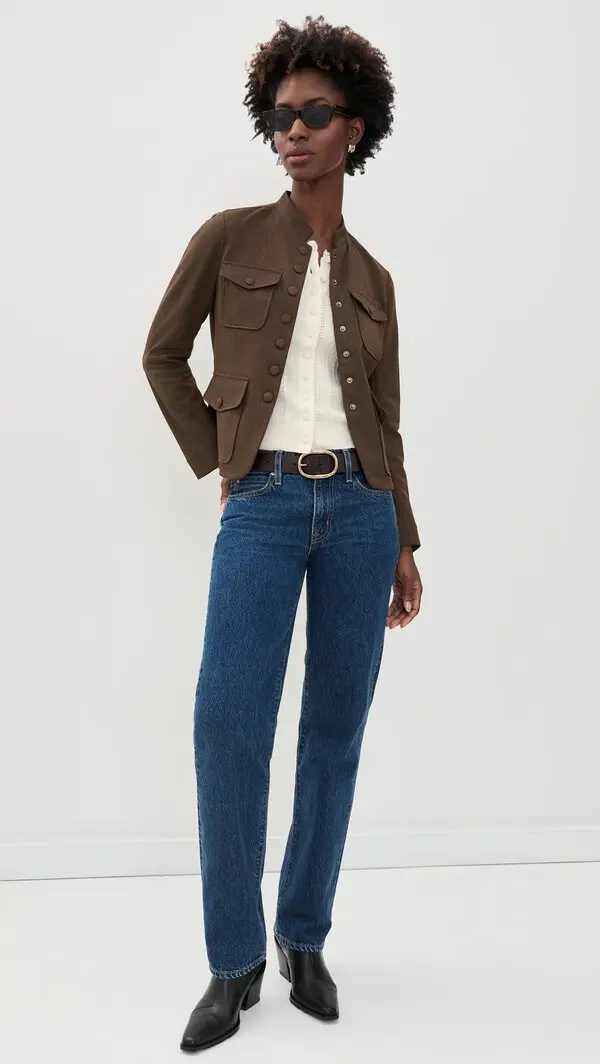 Rag & Bone Mercer Ponte Jacquard Blazer