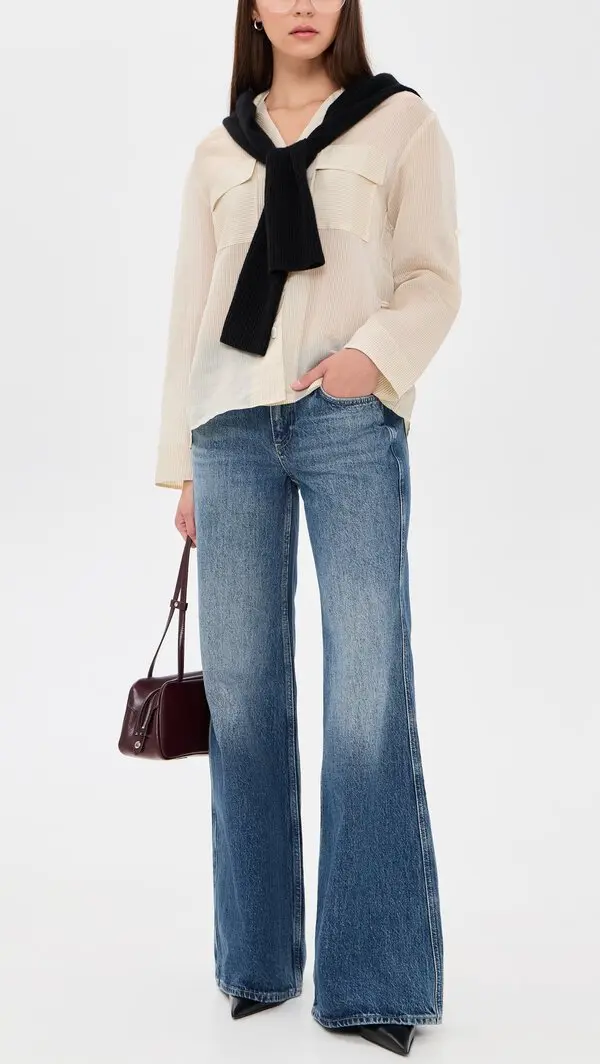 Rag & Bone Josie Relaxed Flare Jeans