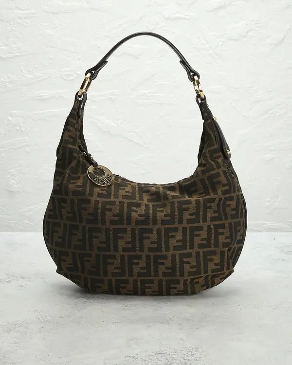 FWRD RENEW Fendi Zucca Hobo Bag