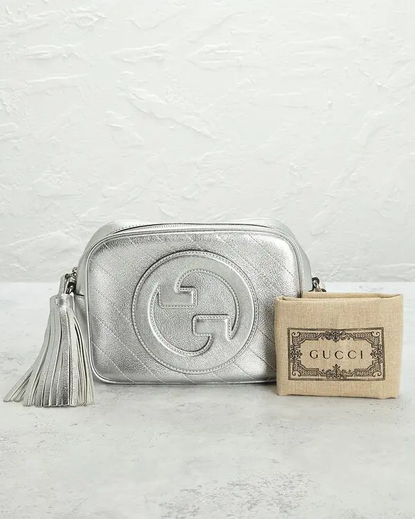 FWRD RENEW Gucci Sakai Be Green Blondie Shoulder Bag