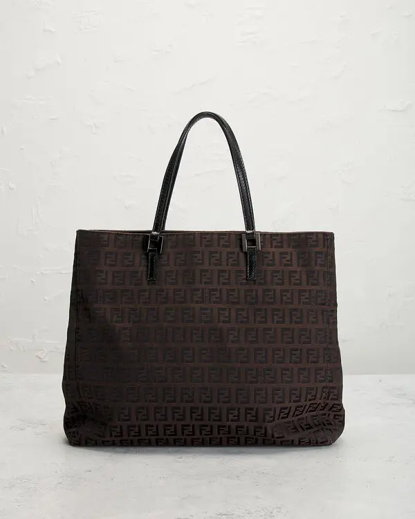 FWRD RENEW Fendi Zucchino Tote Bag