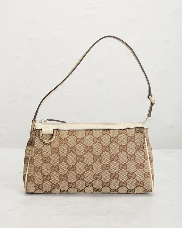 FWRD RENEW Gucci Abbey Pochette Shoulder Bag