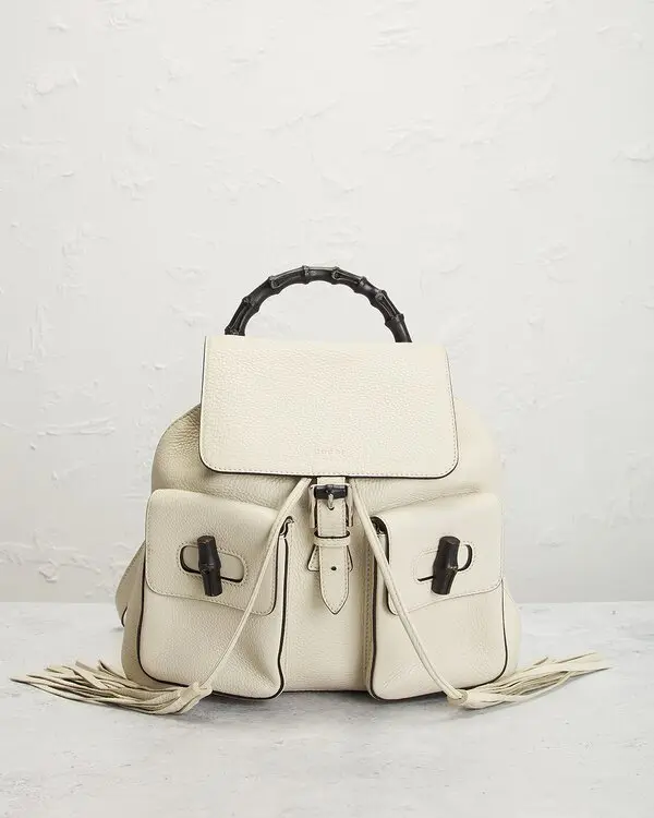 FWRD RENEW Gucci Bamboo Tassel Backpack