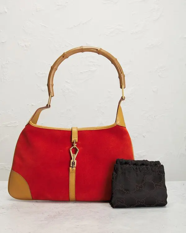 FWRD RENEW Gucci Bambo Jackie Shoulder Bag
