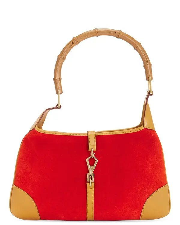 FWRD RENEW Gucci Bambo Jackie Shoulder Bag