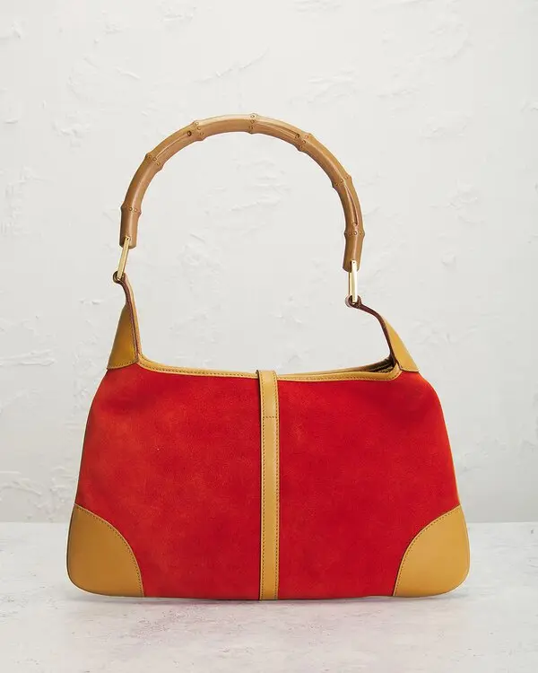 FWRD RENEW Gucci Bambo Jackie Shoulder Bag