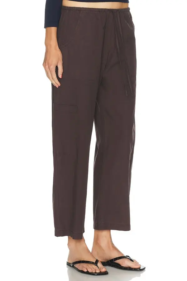 Donni. The Pop Drawstring Cargo Pant