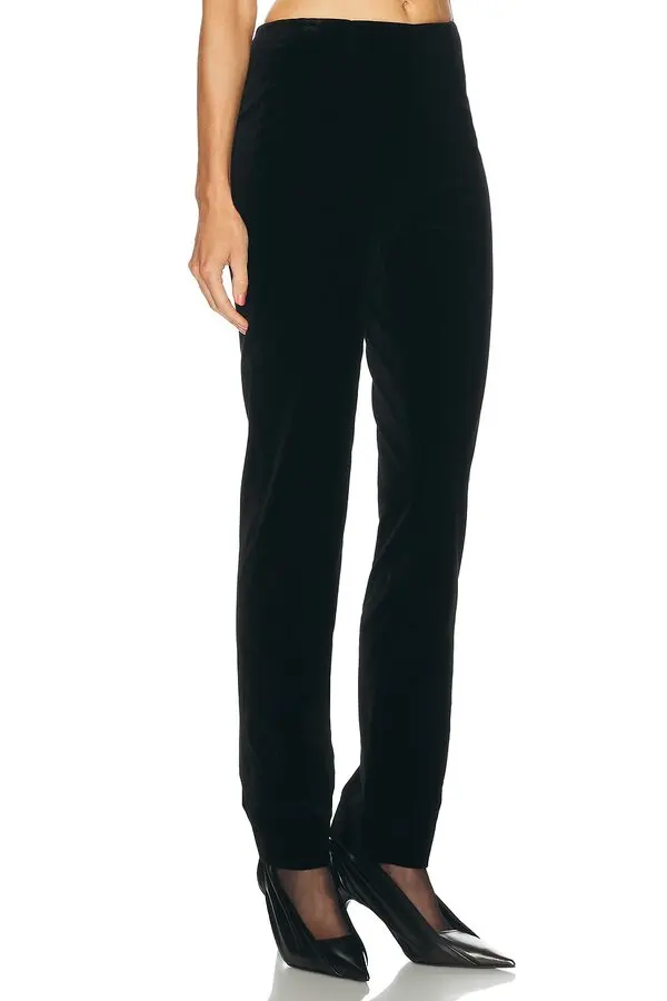 Khaite Ryden Velvet Pant