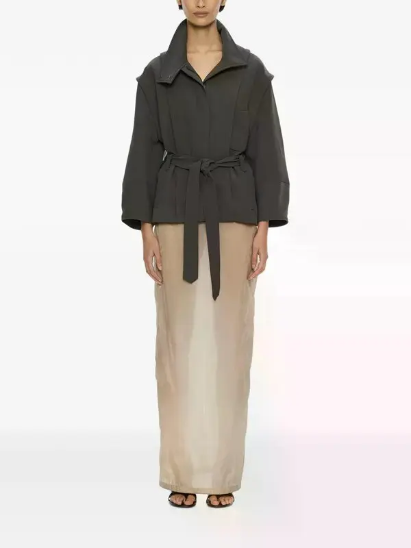 Christopher Esber Virelle Parapet Belt-waist Jacket