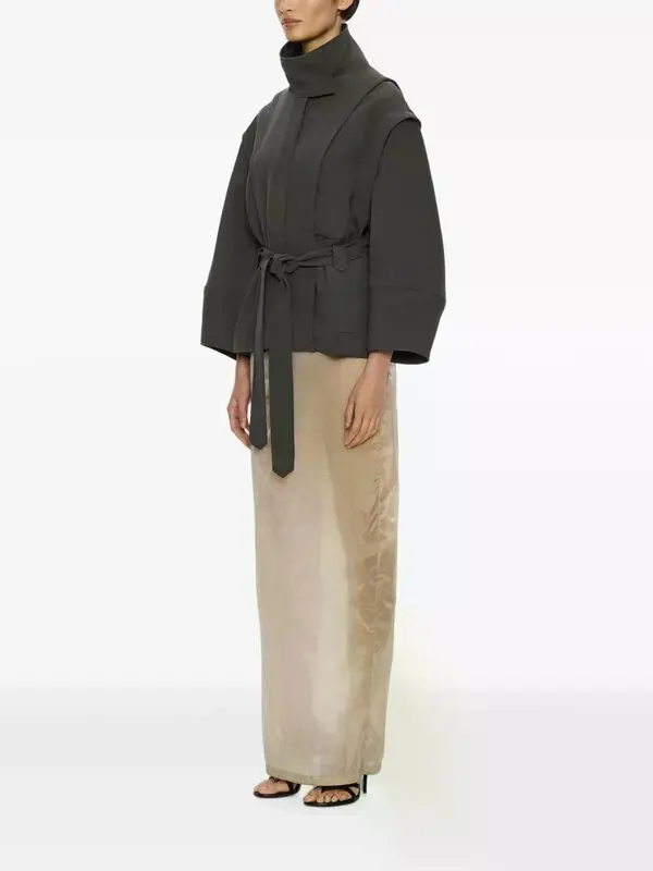 Christopher Esber Virelle Parapet Belt-waist Jacket