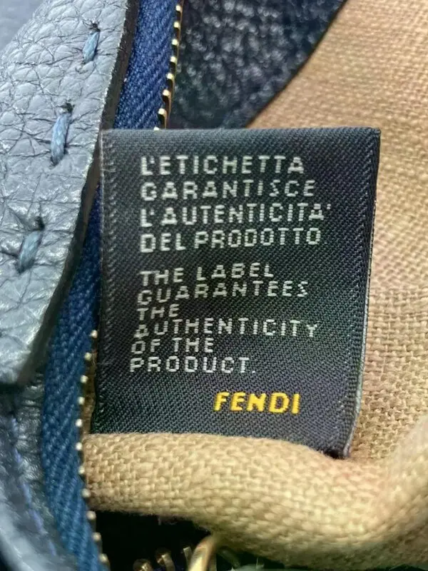 Fendi 2000-2010 Medium Leather Selleria Crossbody Bag