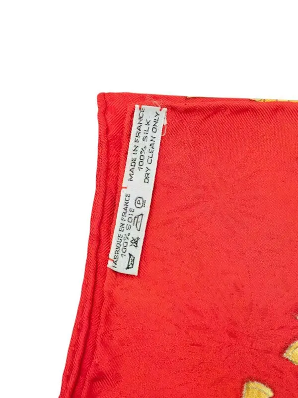 Hermès 1990-2010 Luna Park Silk Scarf 90 Scarves