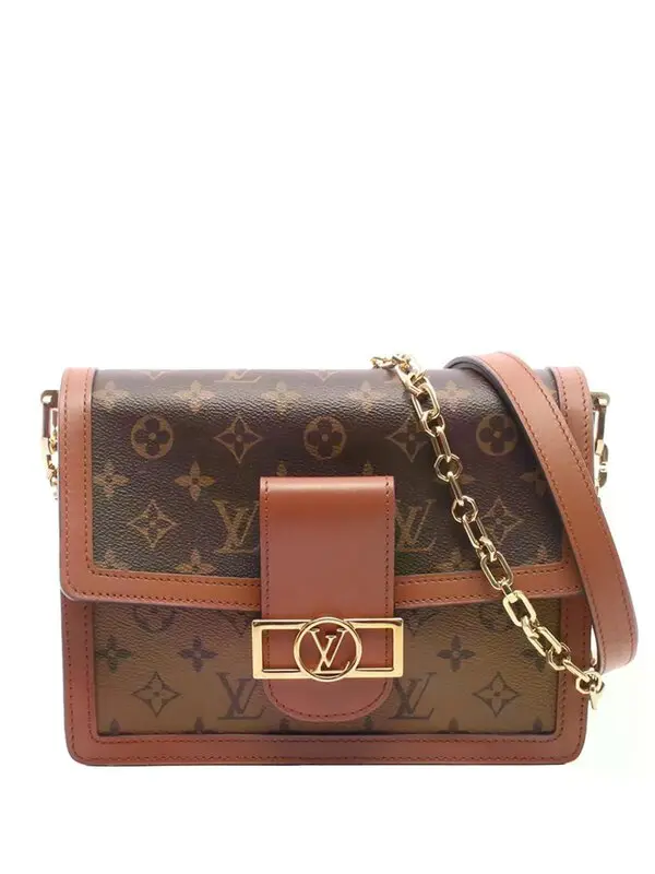 LOUIS VUITTON 2021-2026 Monogram Reverse Dauphine Mm Satchel