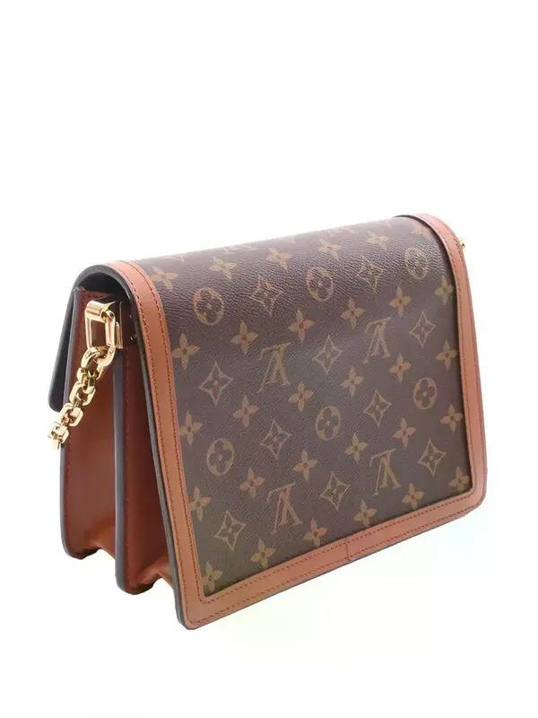 LOUIS VUITTON 2021-2026 Monogram Reverse Dauphine Mm Satchel