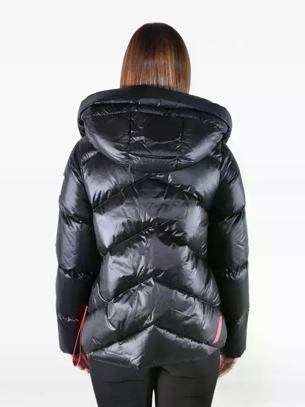 AFTER/LABEL Quilted Hooded Coat
