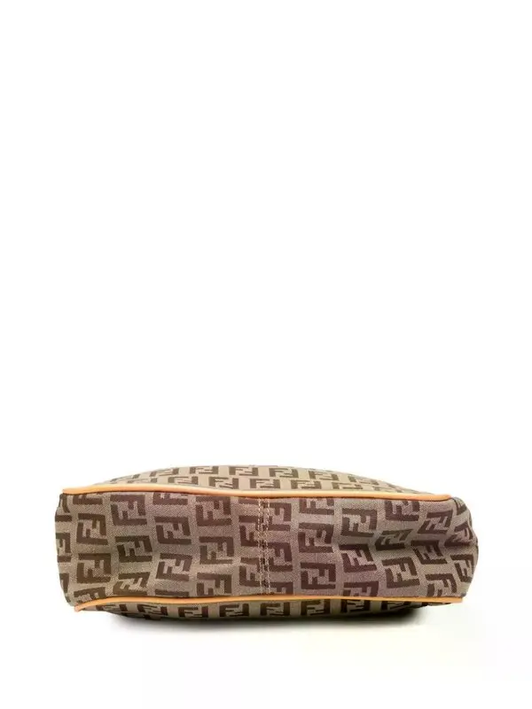 Fendi 2000-2010 Zucchino Canvas Shoulder Bag