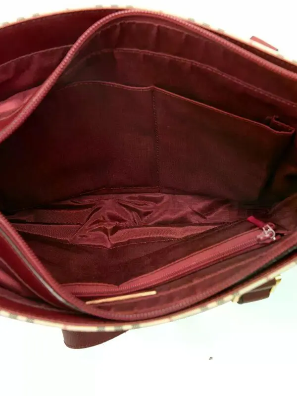 Burberry 2000-2017 House Check Canvas Shoulder Bag