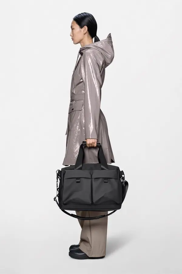 Rains Otaru Weekend Bag Small - Black