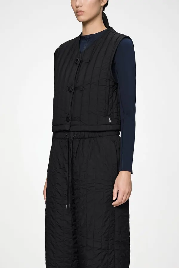 Rains Banja Short Liner W Vest - Black