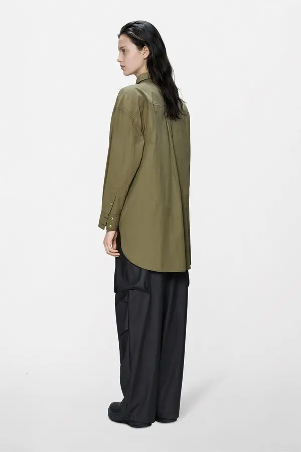 Rains Light Woven Long Sleeve W Shirt