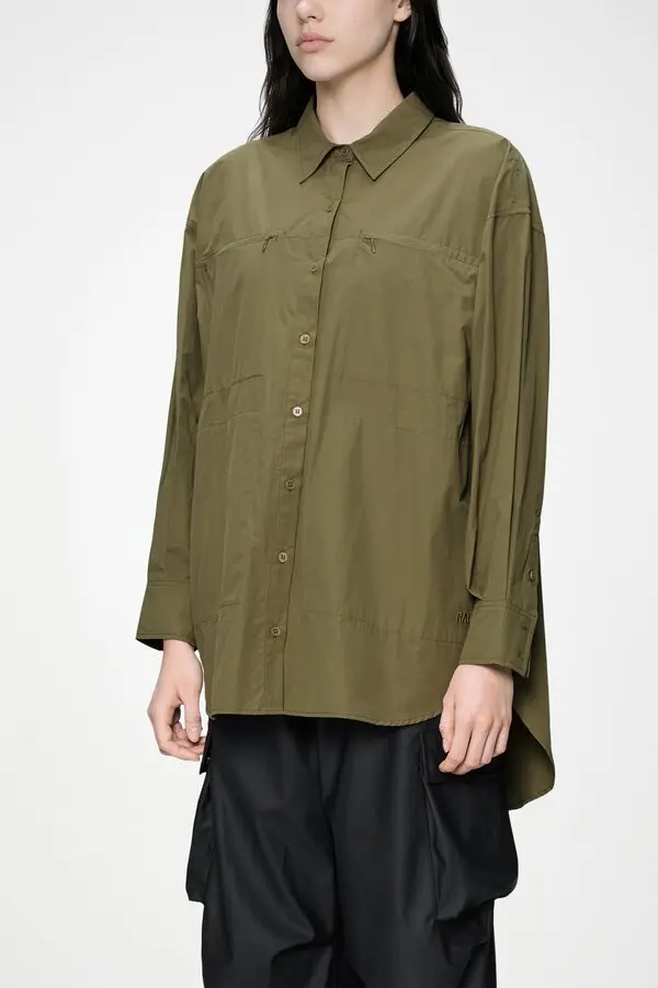 Rains Light Woven Long Sleeve W Shirt