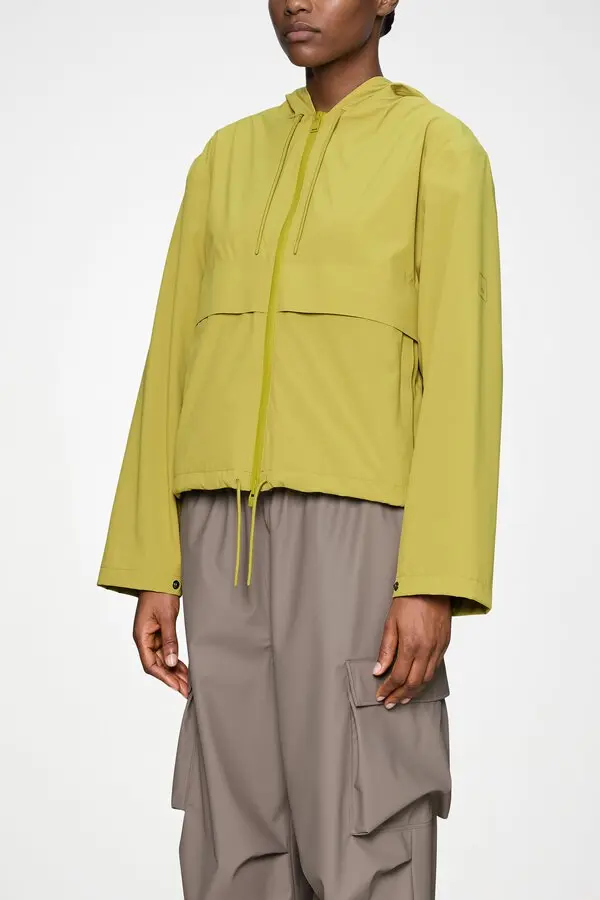 Rains Suva Hardshell Short String W Jacket - Glow