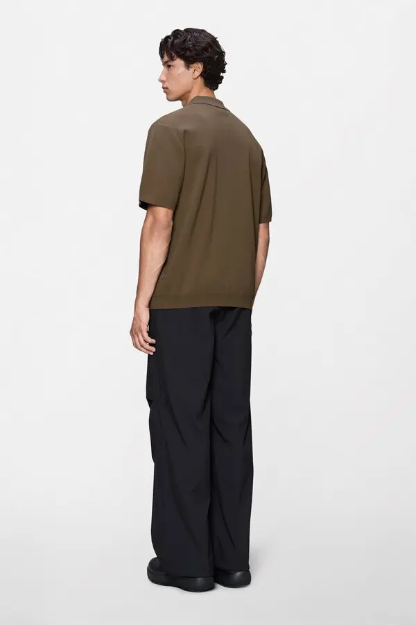 Rains Short Sleeve Polo - Splinter