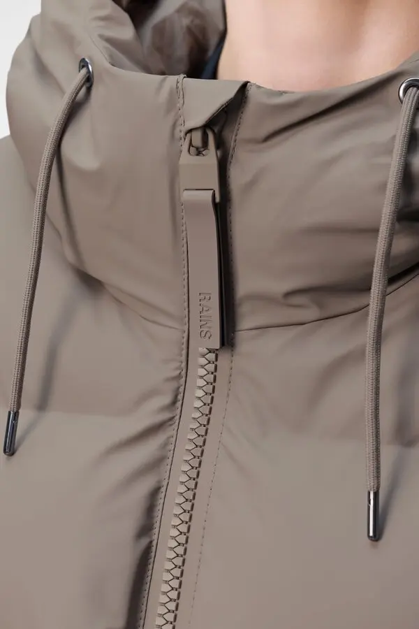 Rains Alta A-line Puffer W Jacket - Cinder