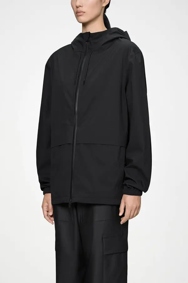Rains Suva Hardshell Pocket Jacket - Black