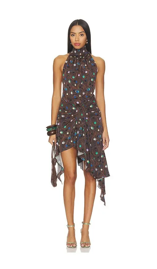 SIEDRES Toni Dress In Brown