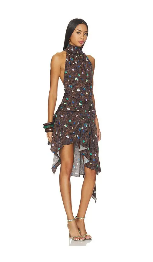 SIEDRES Toni Dress In Brown
