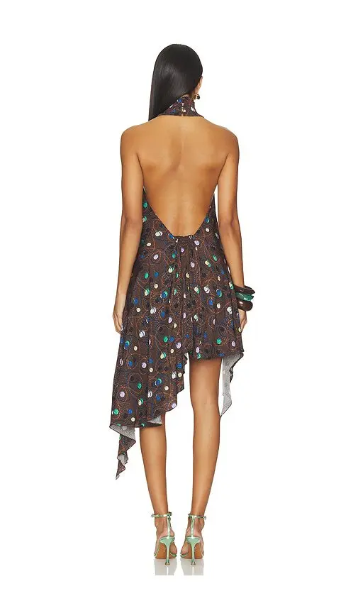 SIEDRES Toni Dress In Brown