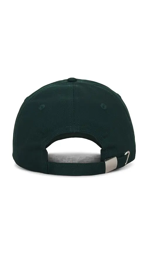 ANINE BING Jeremy Baseball Cap Collegiate In Dark Green
