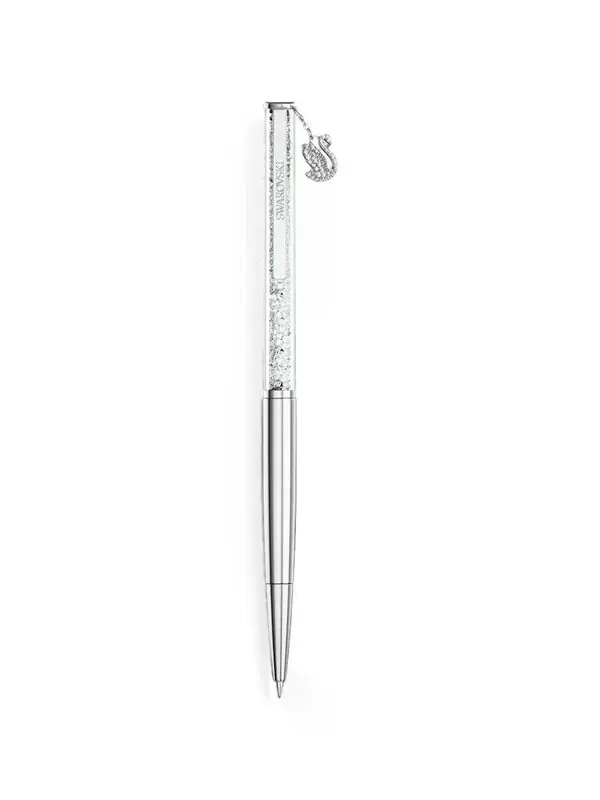SWAROVSKI Crystal-embellished Swan Charm Ballpoint Pen