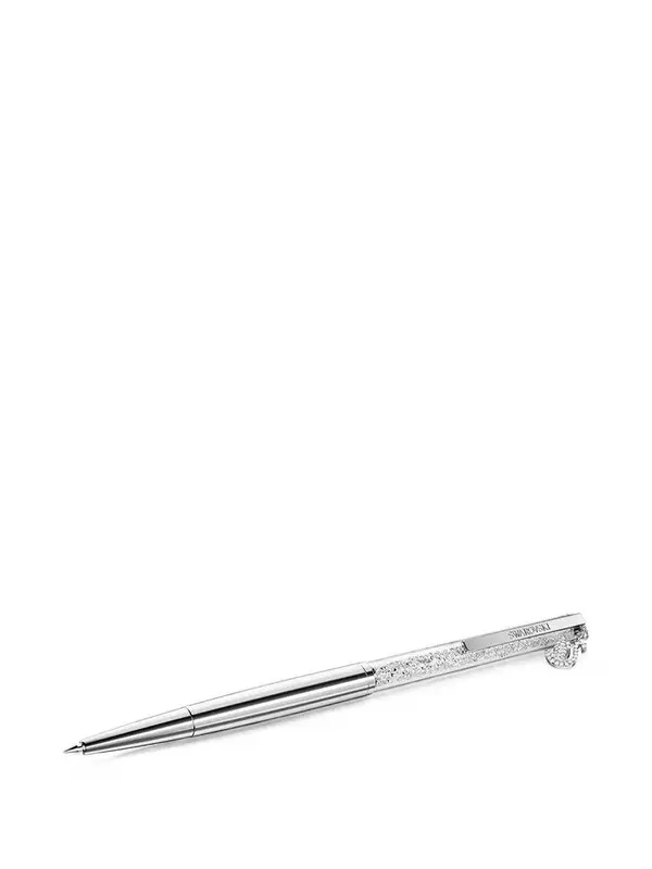 SWAROVSKI Crystal-embellished Swan Charm Ballpoint Pen