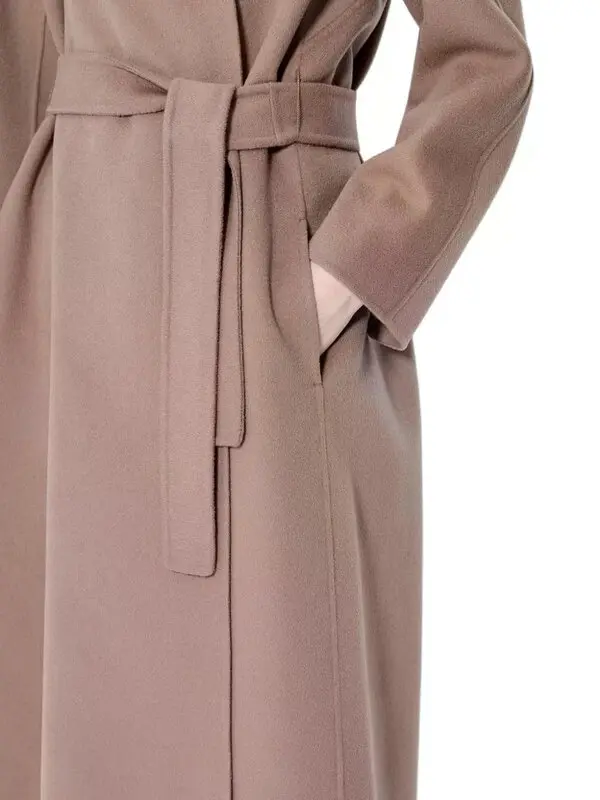 Max Mara Belted Notched-lapels Coat