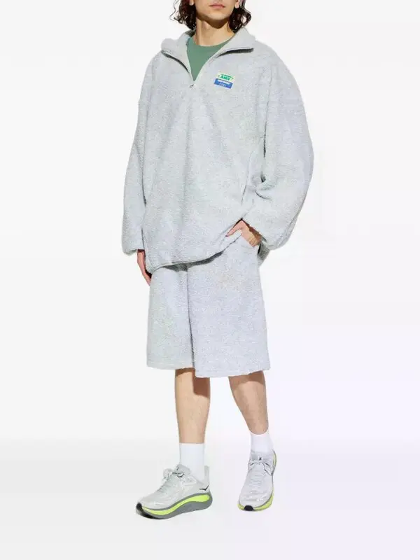 American Vintage Hoktown Fleece Drawstring Shorts