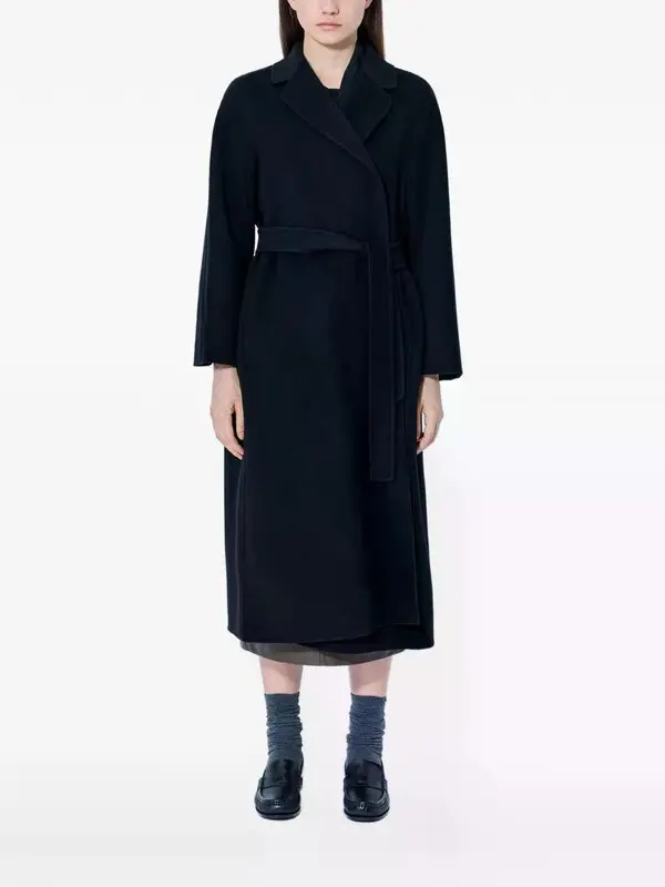 Max Mara Belted Notched-lapels Coat