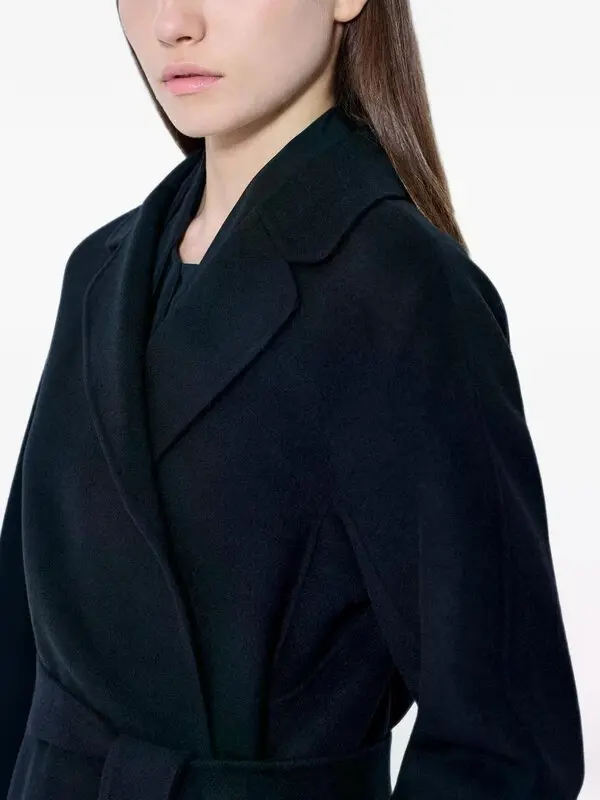 Max Mara Belted Notched-lapels Coat