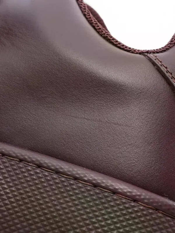 Burberry 2010s Equestrian Knight Leather Sneakers