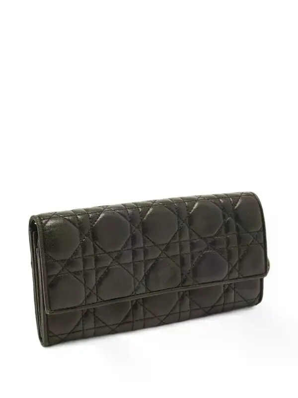 Dior 2009 Cannage-effect Wallet