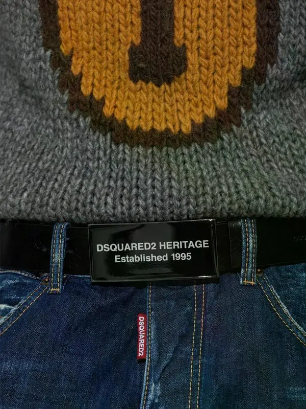 Dsquared2 Heritage Plaque Belt