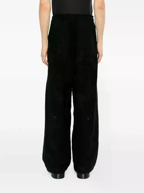 NUDE:MASAHIKO MARUYAMA Bleached-effect Drawstring Trousers