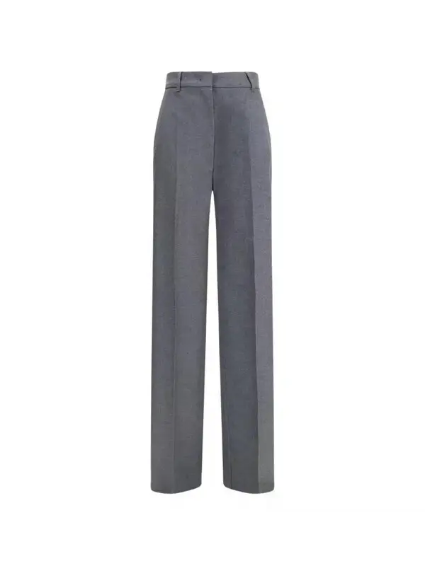Max Mara Pressed-crease Tailored Trousers